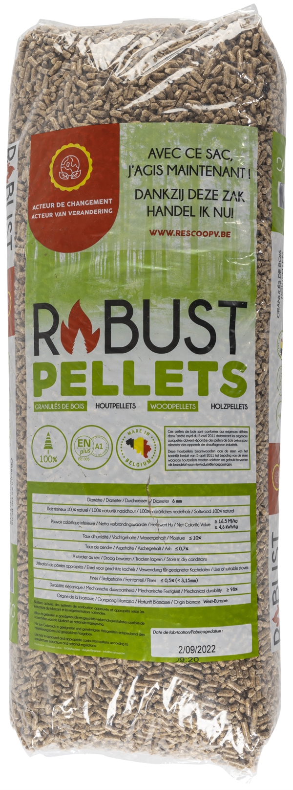 ROBUST PELLETS 100% NATUURLIJK NAALDHOUT test en review - Testaankoop