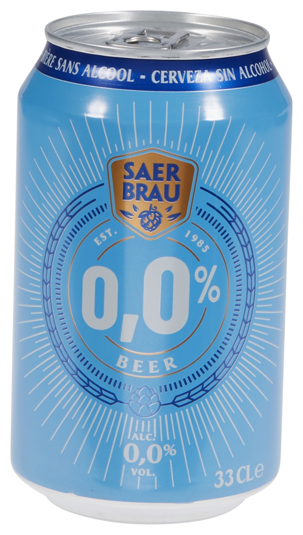 SAER BRAU 0,0% Alcoholvrij bier test en review - Testaankoop gezond
