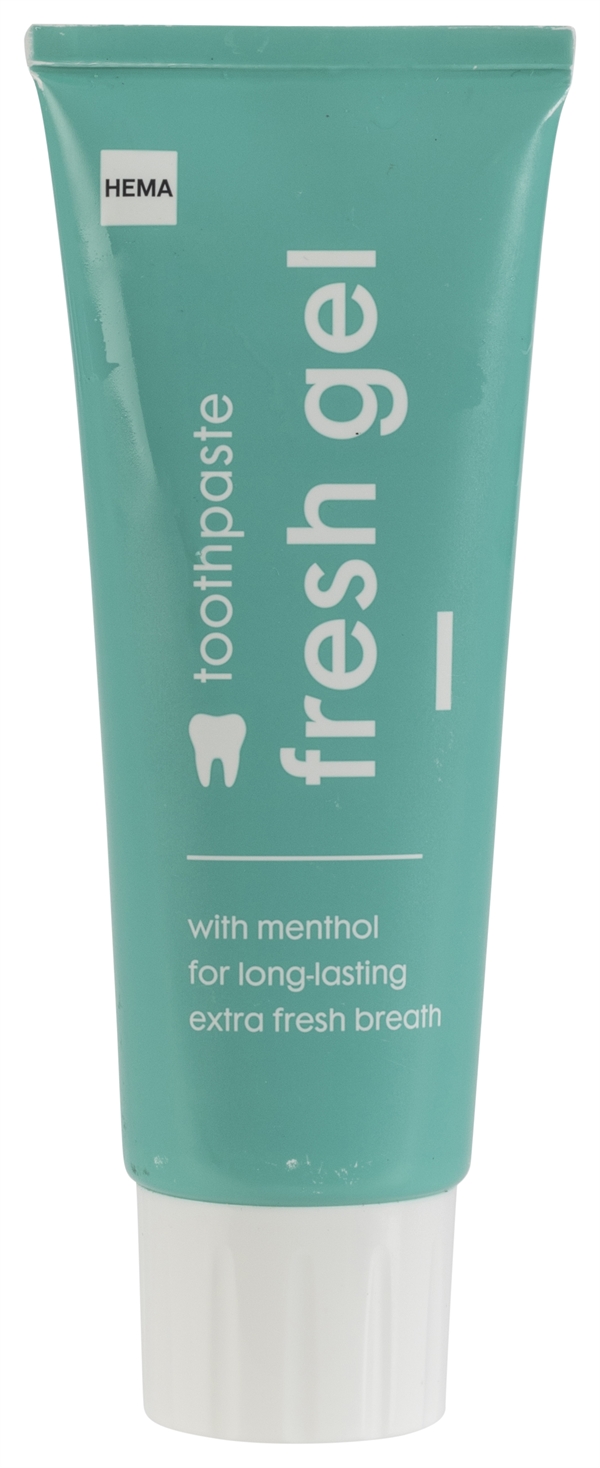 HEMA TOOTHPASTE FRESH GEL test en review - Testaankoop gezond