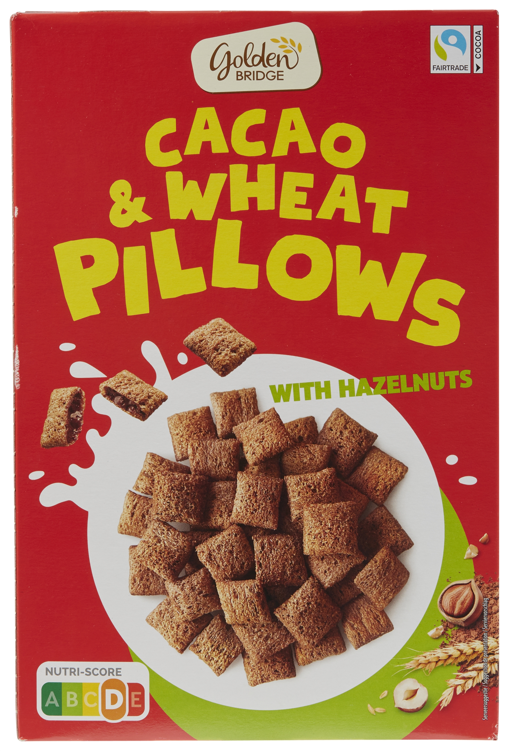 GOLDEN BRIDGE (ALDI) Cacao & Wheat Pillows gezondheidsscore ...