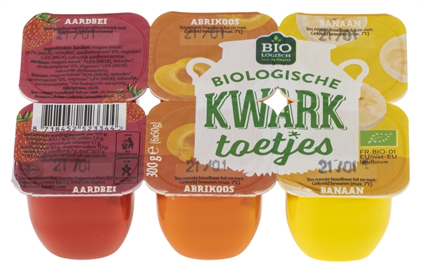 JUMBO BIO BIOLOGISCHE KWARK TOETJES test en review - Testaankoop gezond