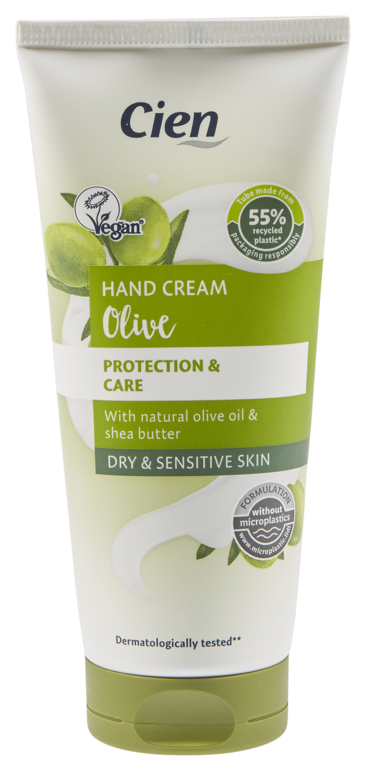 CIEN (LIDL) HAND CREAM OLIVE test en review - Test Gezond