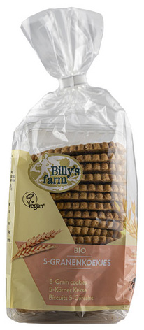 BILLY'S FARM Bio 5-Granenkoekjes gezondheidsscore - Testaankoop gezond