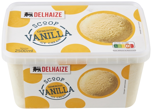 DELHAIZE SCOOP VANILLA: test, prijs en kenmerken