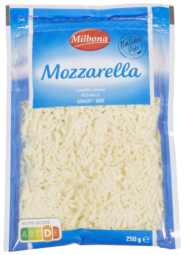 MILBONA (LIDL) MOZZARELLA GERASPT test en review - Testaankoop gezond