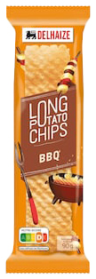 DELHAIZE LONG POTATO CHIPS BBQ gezondheidsscore - Testaankoop gezond