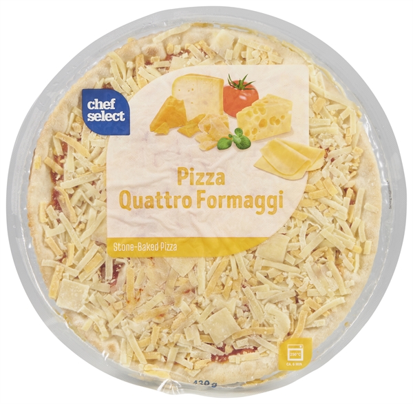 CHEF SELECT (LIDL) QUATTRO FORMAGGI gezondheidsscore - Testaankoop gezond