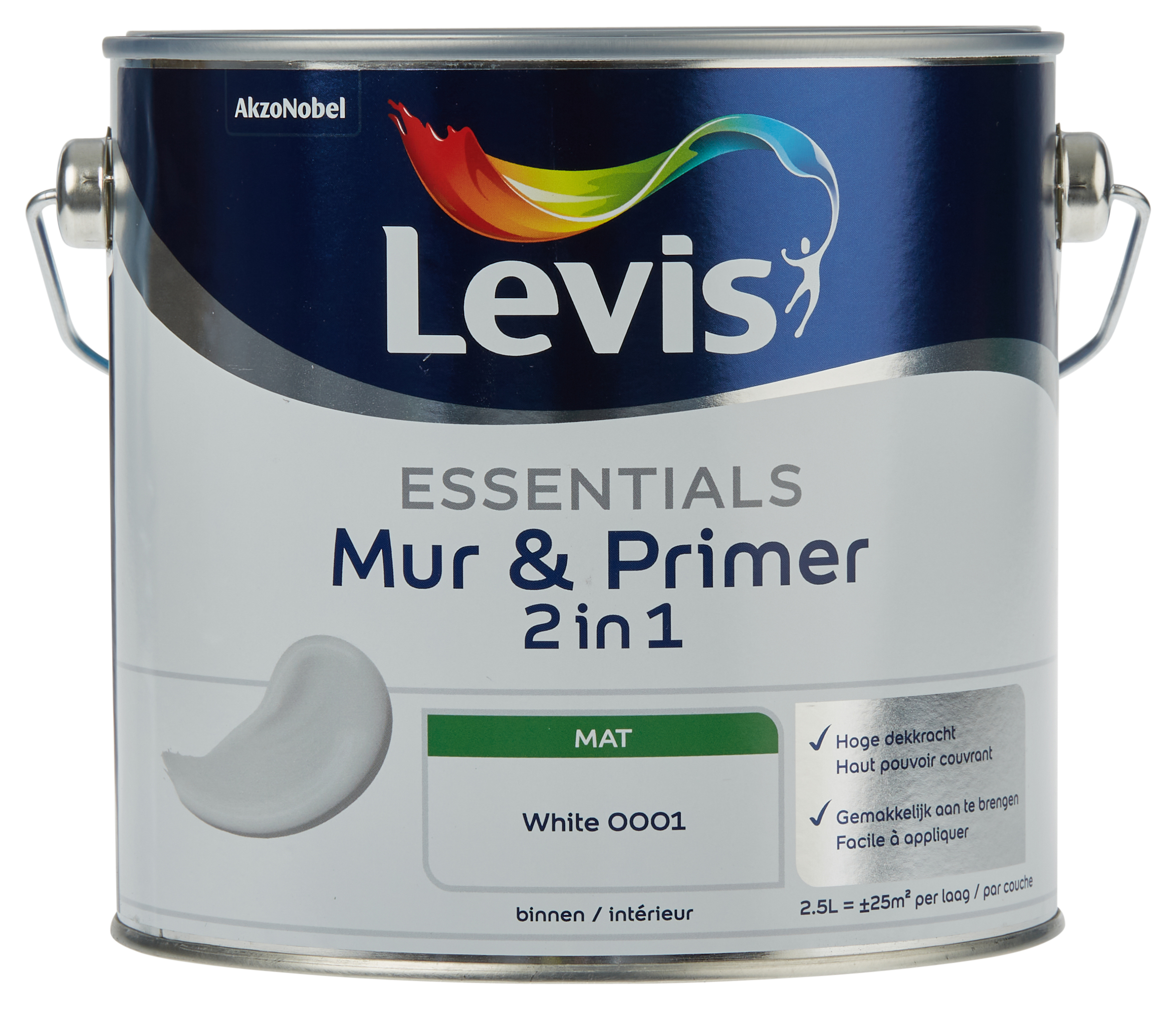 LEVIS Essentials Muur & Primer 2 in 1 test en review - Testaankoop