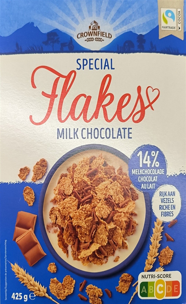CROWNFIELD (LIDL) KROKANTE ONTBIJTGRANEN gezondheidsscore - Testaankoop ...