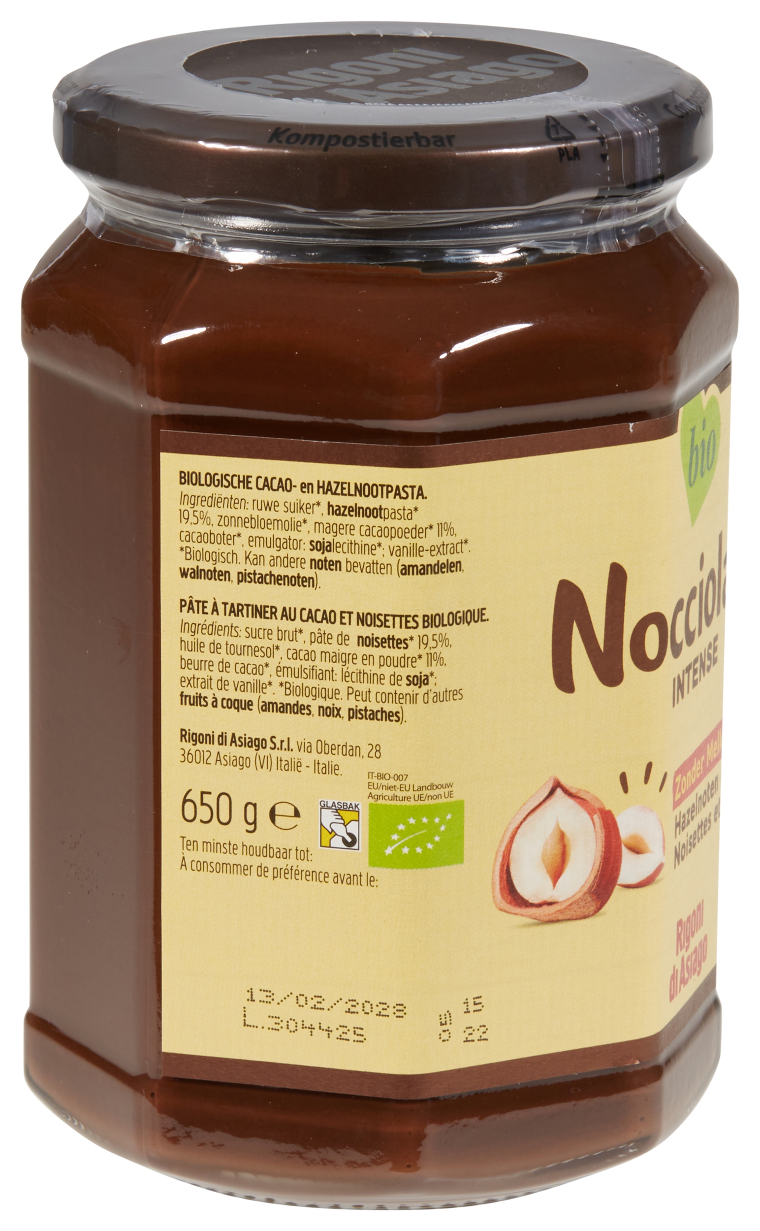 RIGONI DI ASIAGO Nocciolata Intense test en review - Testaankoop gezond
