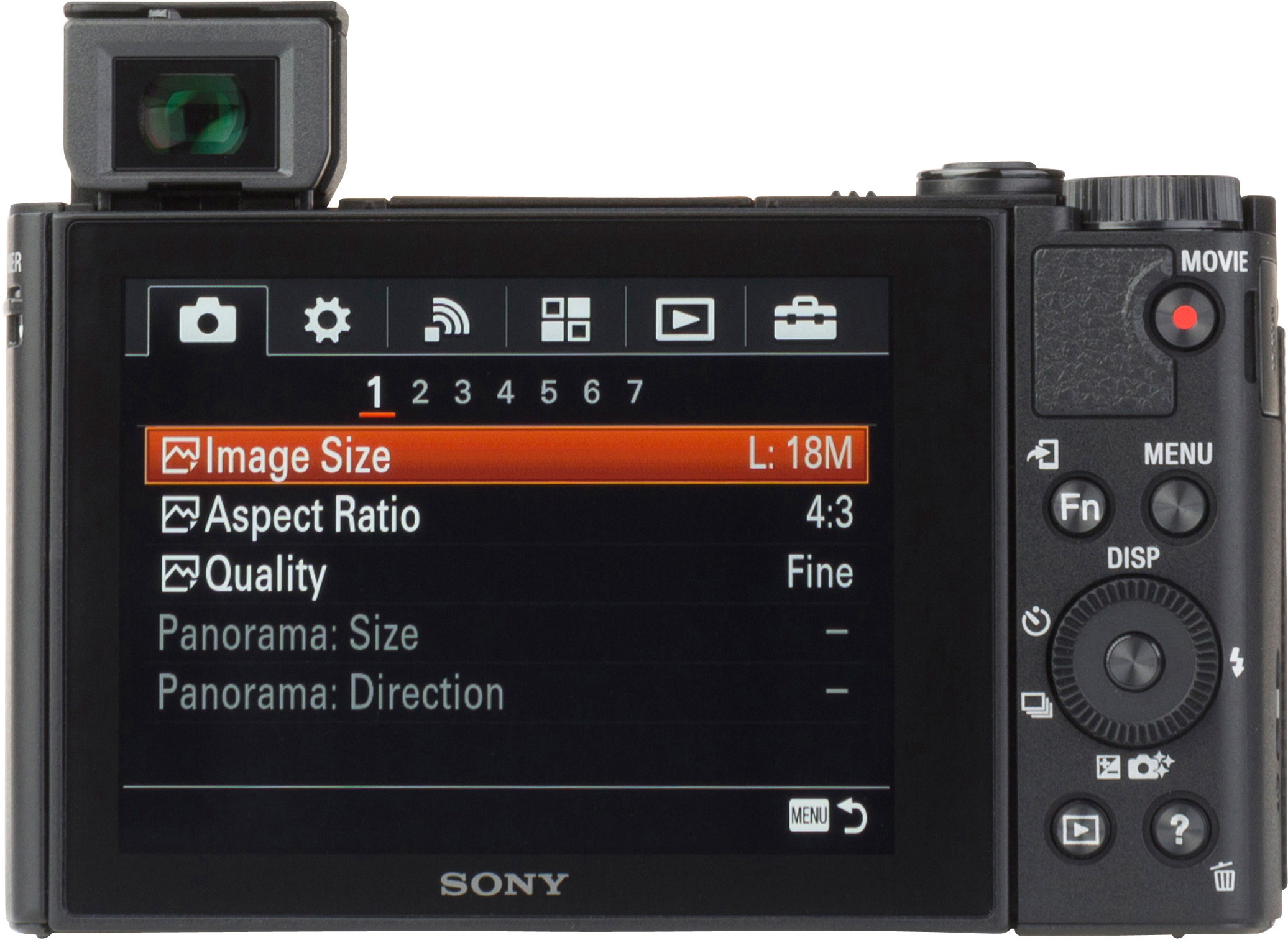SONY CYBER-SHOT DSC-HX80 test en review - Testaankoop